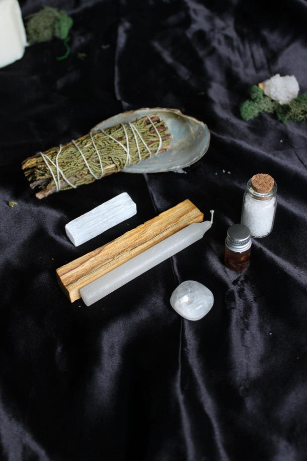 Energy Cleansing Ritual Kit for Meditation | Healing | Renewal – Sacred ...