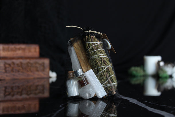Energy Cleansing Ritual Kit for Meditation | Healing | Renewal – Sacred ...