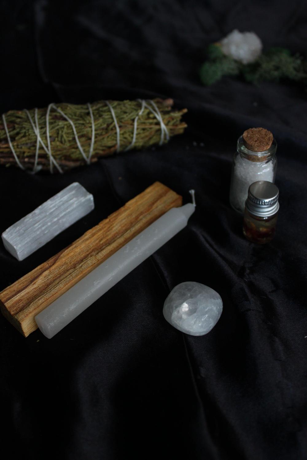 Energy Cleansing Ritual Kit for Meditation | Healing | Renewal – Sacred ...