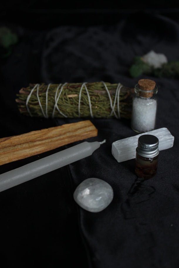Energy Cleansing Ritual Kit for Meditation | Healing | Renewal – Sacred ...